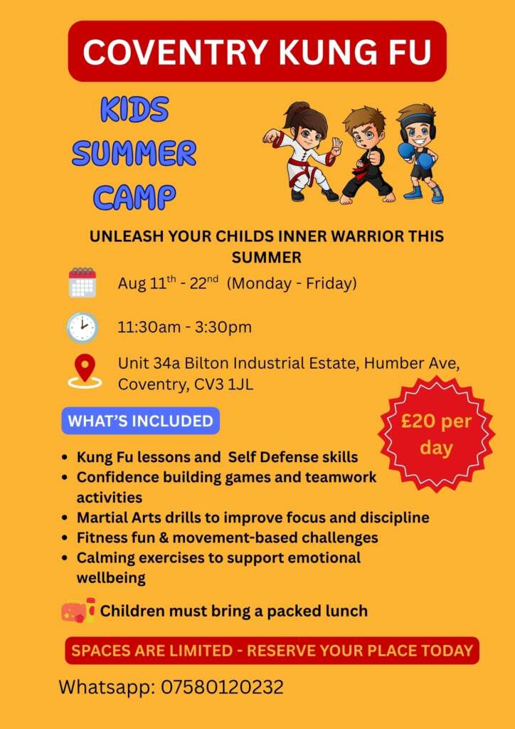 Summer Camp | Coventry Kung Fu